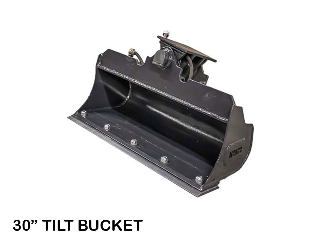MONGO excavator tilt buckets, 3300 - 33000 lbs. machines