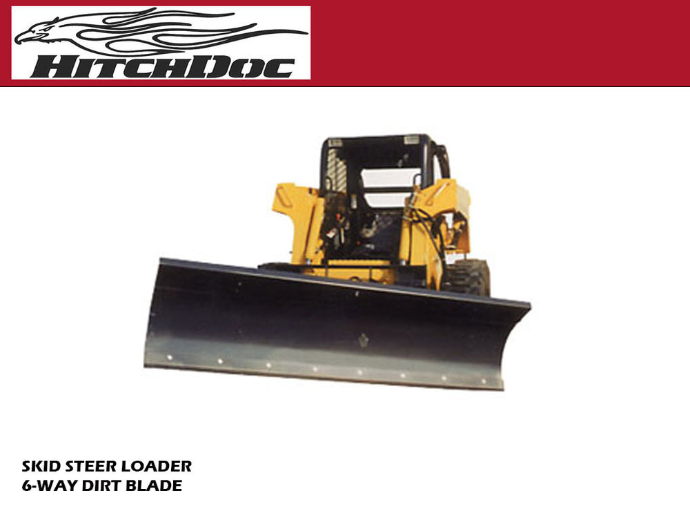 Skid Steer Dirt Blades | Dozer Blade Attachments | LEC