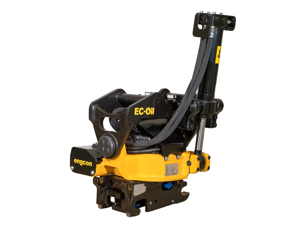 ENGCON EC206 tiltrotator coupler for 8800 to 13000 lbs. excavators