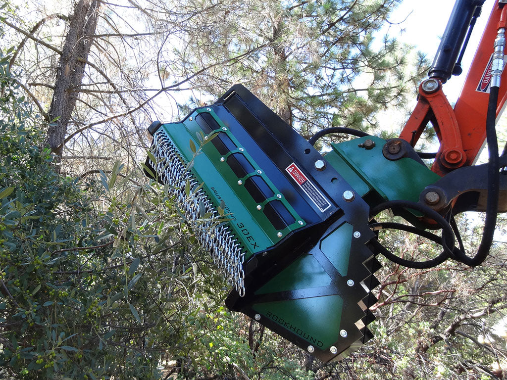 VALLEY TOOL MFG BRUSH HOUND 30EX flail mulcher 9000 - 13000 lbs. excav