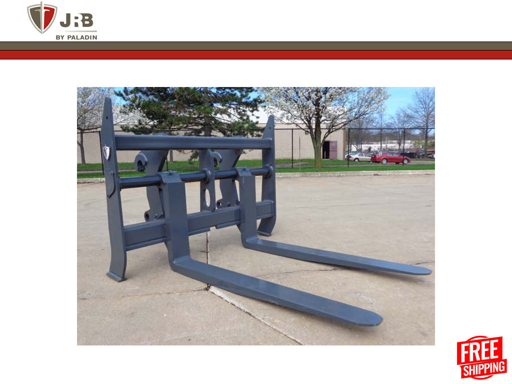 Paladin Pallet Forks for Class 100 for Wheel Loaders