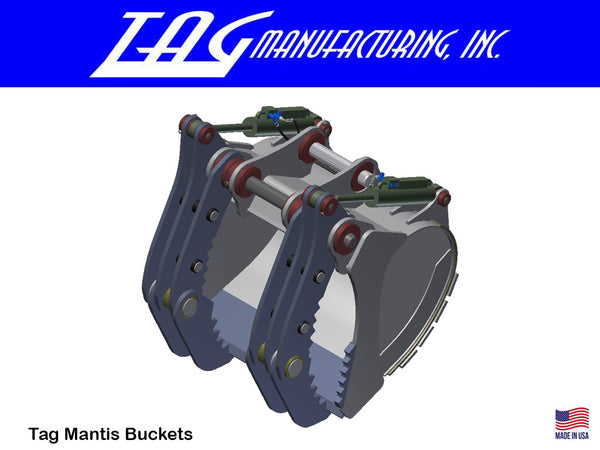 Clamp Buckets for Excavators | Material Handling Equipment | LEC