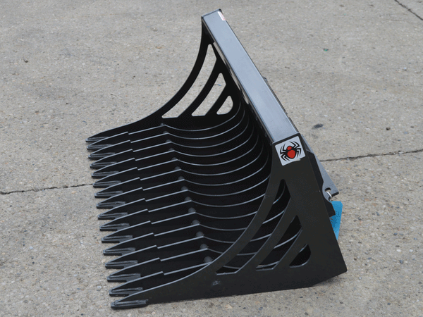 SPIDER rock bucket for mini loader