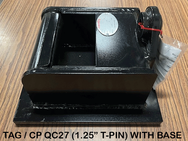 WAIN ROY Top Mounts for compact excavators, 4500 - 20000 lbs. machines