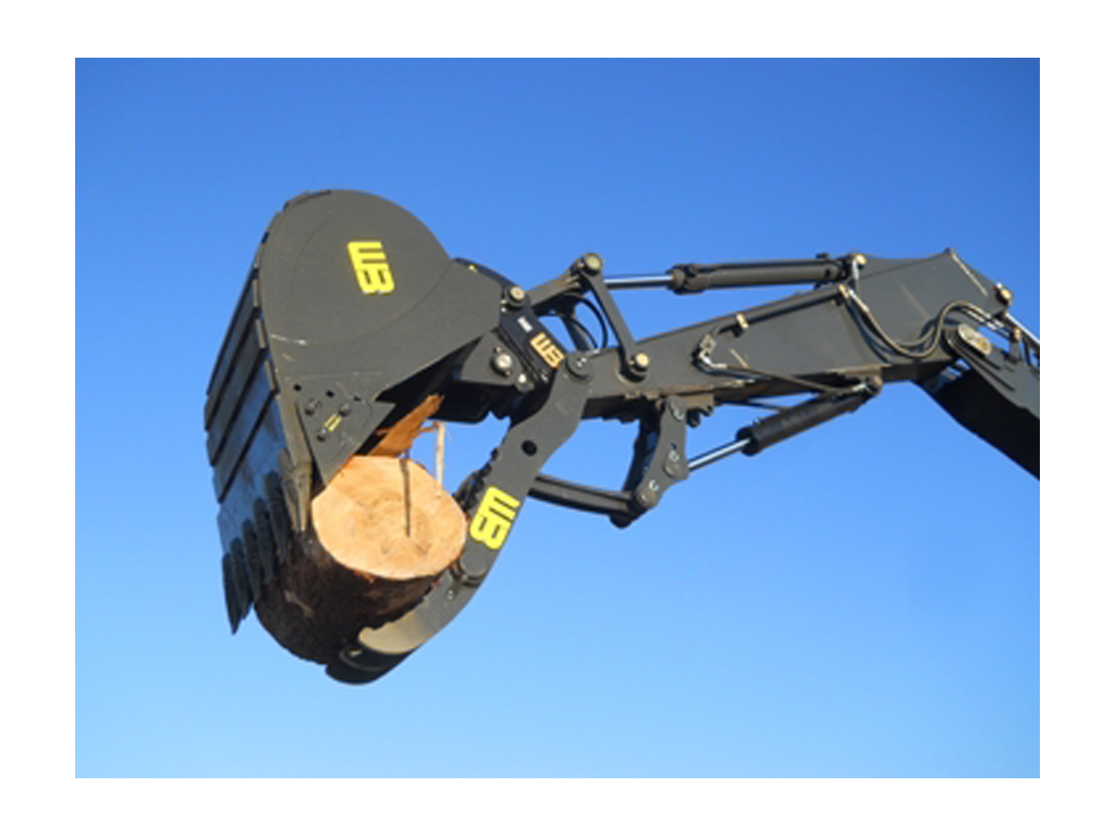 WERK-BRAU Progressive Link hydraulic thumb for 15MT excavators