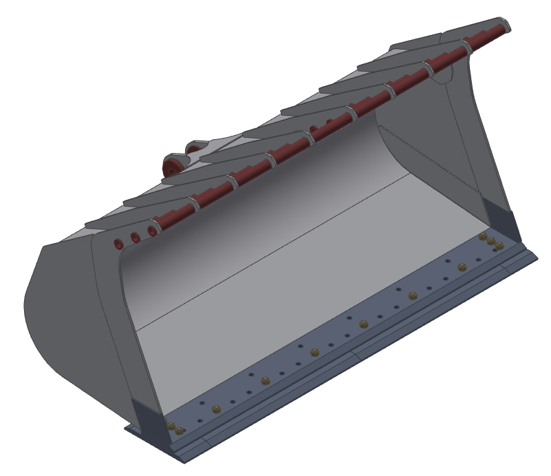 TAG Trash Recycling Buckets for Wheel Loaders