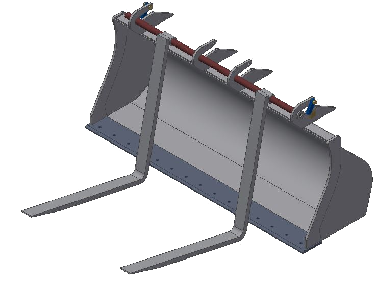 TAG Bucket Fork Kits for Wheel Loaders & Backhoes