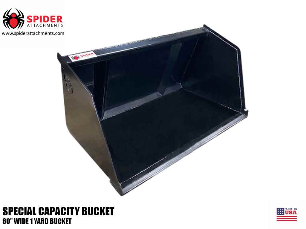 Skid Steer High Capacity Buckets | Bulk Material Handling | LEC