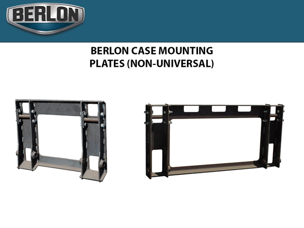 SKID STEER: UNIVERSAL MOUNTING PLATES