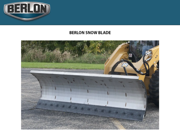 SKID STEER: SNOW BLADE
