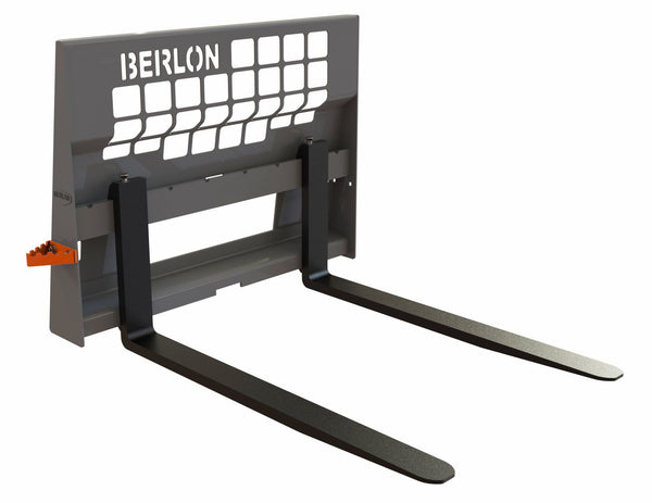 BERLON Class II Medium Duty Pallet Forks for skid steers - LEC