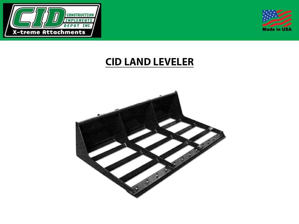 Skid Steer Land Levelers | Land Plane Attachments | LEC