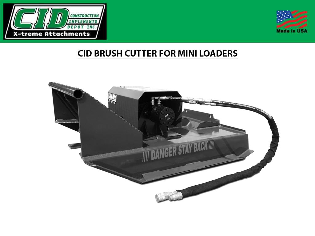 Brush Cutter Mini Loader Attachments | Clearing Equipment | LEC