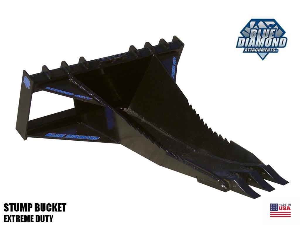BLUE DIAMOND stump bucket