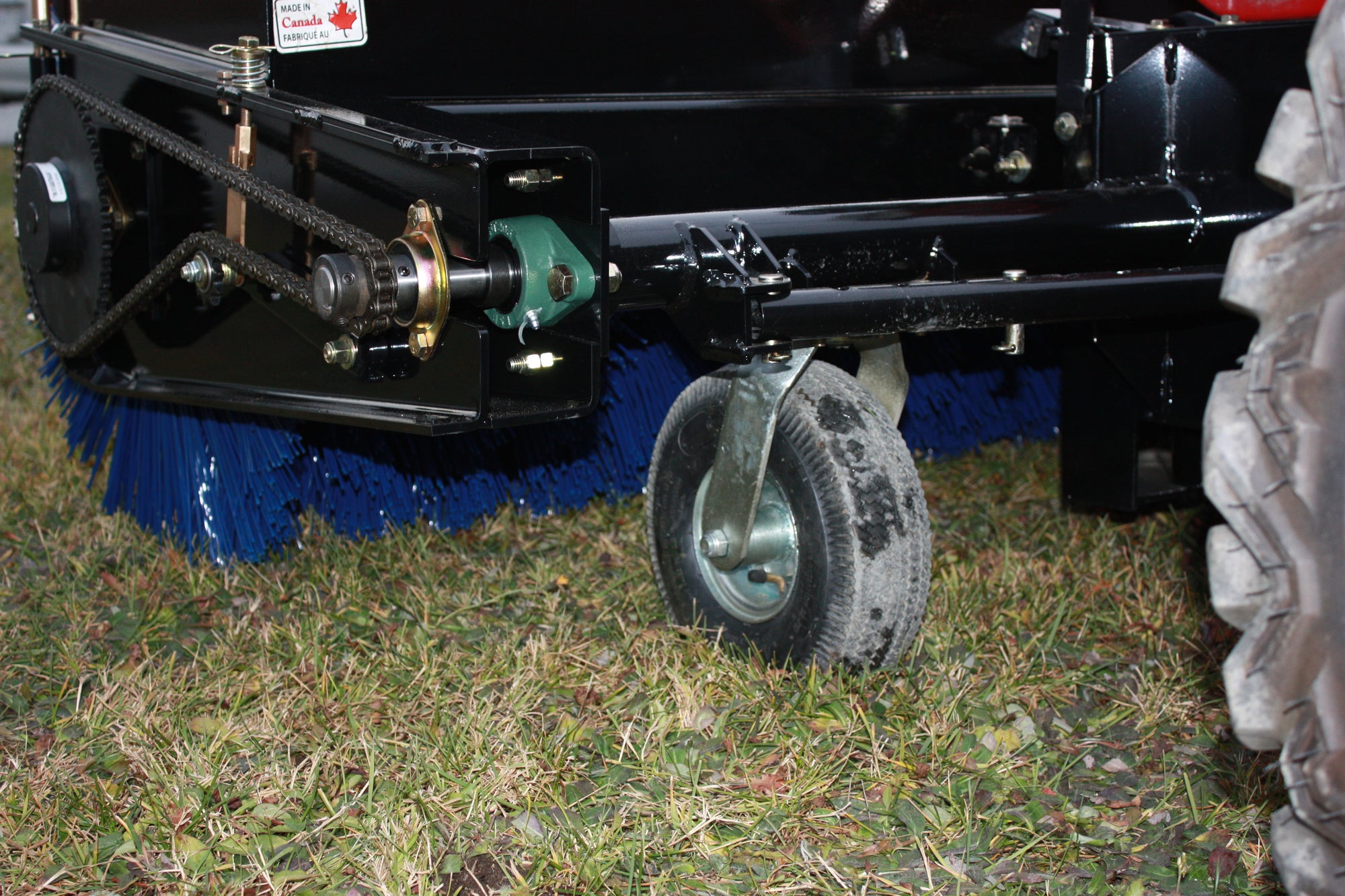 Universal Rotary Broom | UTV/ATV Sweeping Attachment | LEC