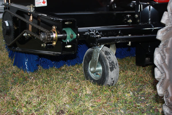 Universal Rotary Broom | UTV/ATV Sweeping Attachment | LEC