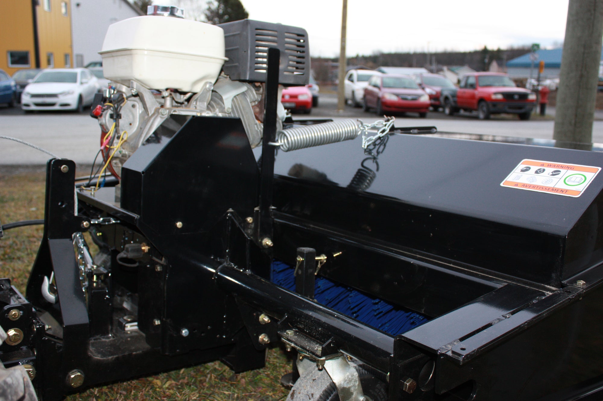 Universal Rotary Broom | UTV/ATV Sweeping Attachment | LEC