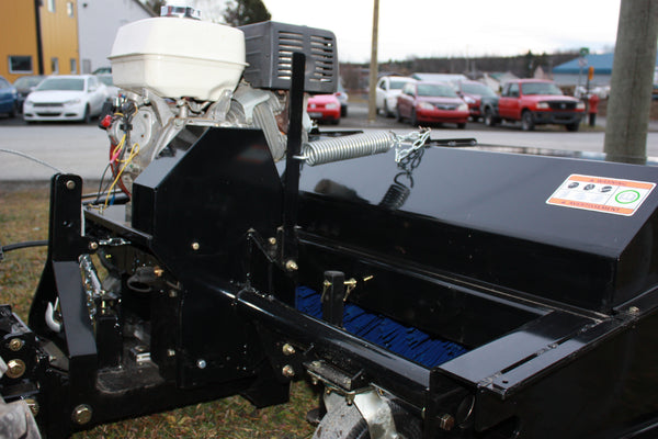 Universal Rotary Broom | UTV/ATV Sweeping Attachment | LEC