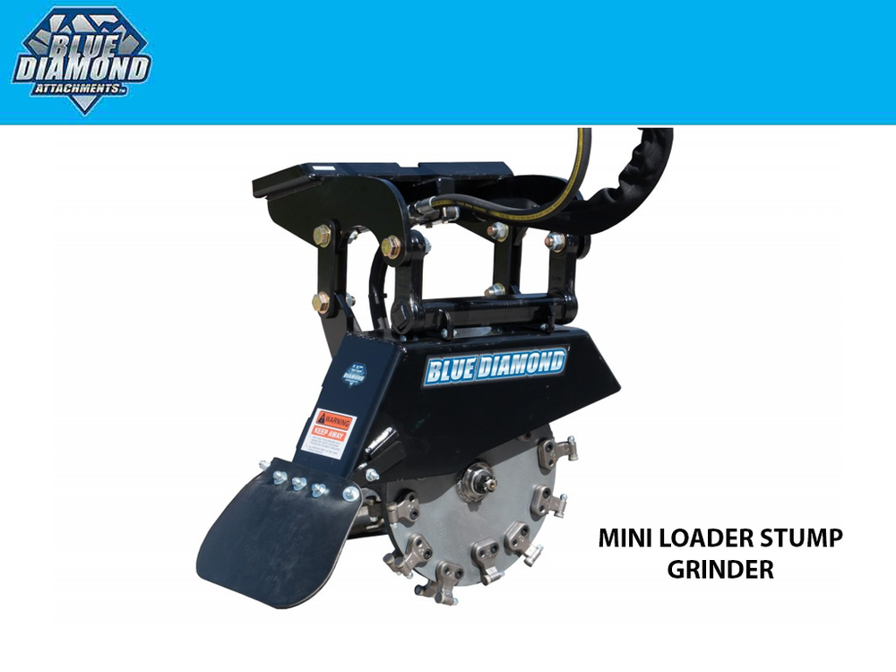 MINI LOADER: STUMP GRINDER