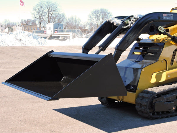 BERLON Low Profile Bucket for Mini Loaders