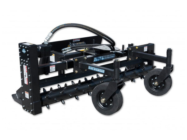 SKID STEER: POWER RAKE Tagged "ATTACHMENTS: POWER RAKES / SOIL PREP ...