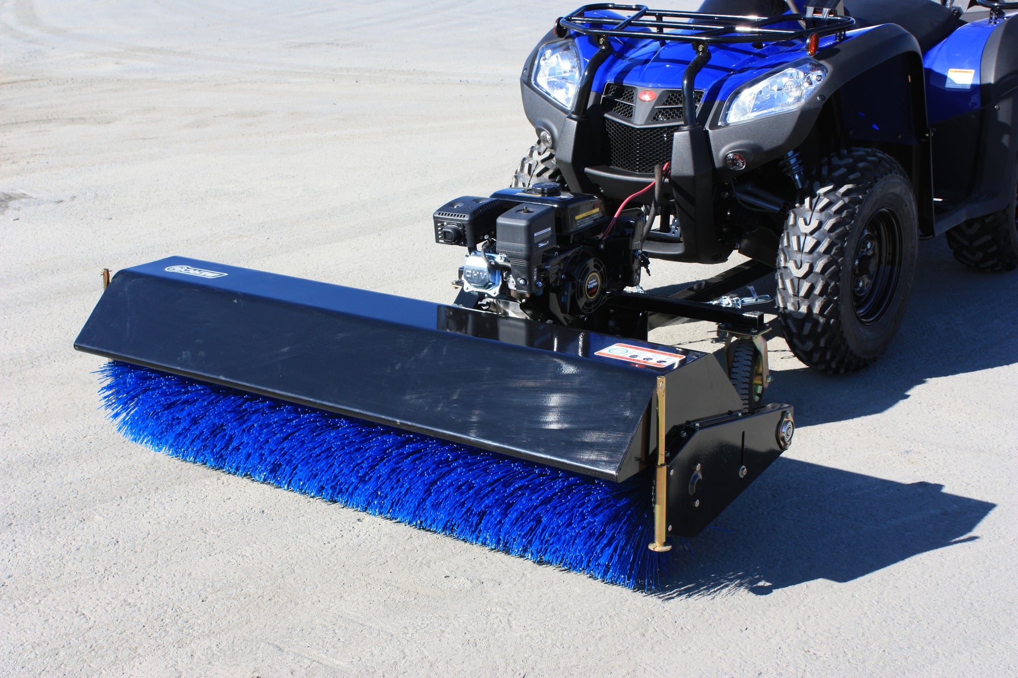 Universal Rotary Broom | UTV/ATV Sweeping Attachment | LEC