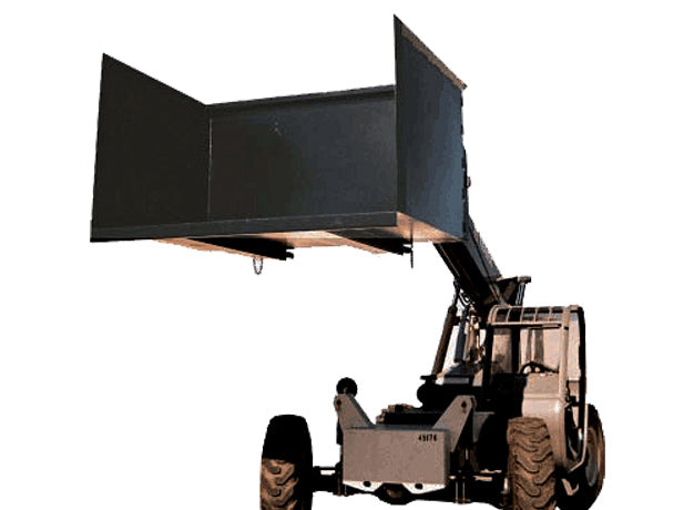 STAR Heavy Duty Forklift Trash Hopper - Langefels Equipment Co LLC